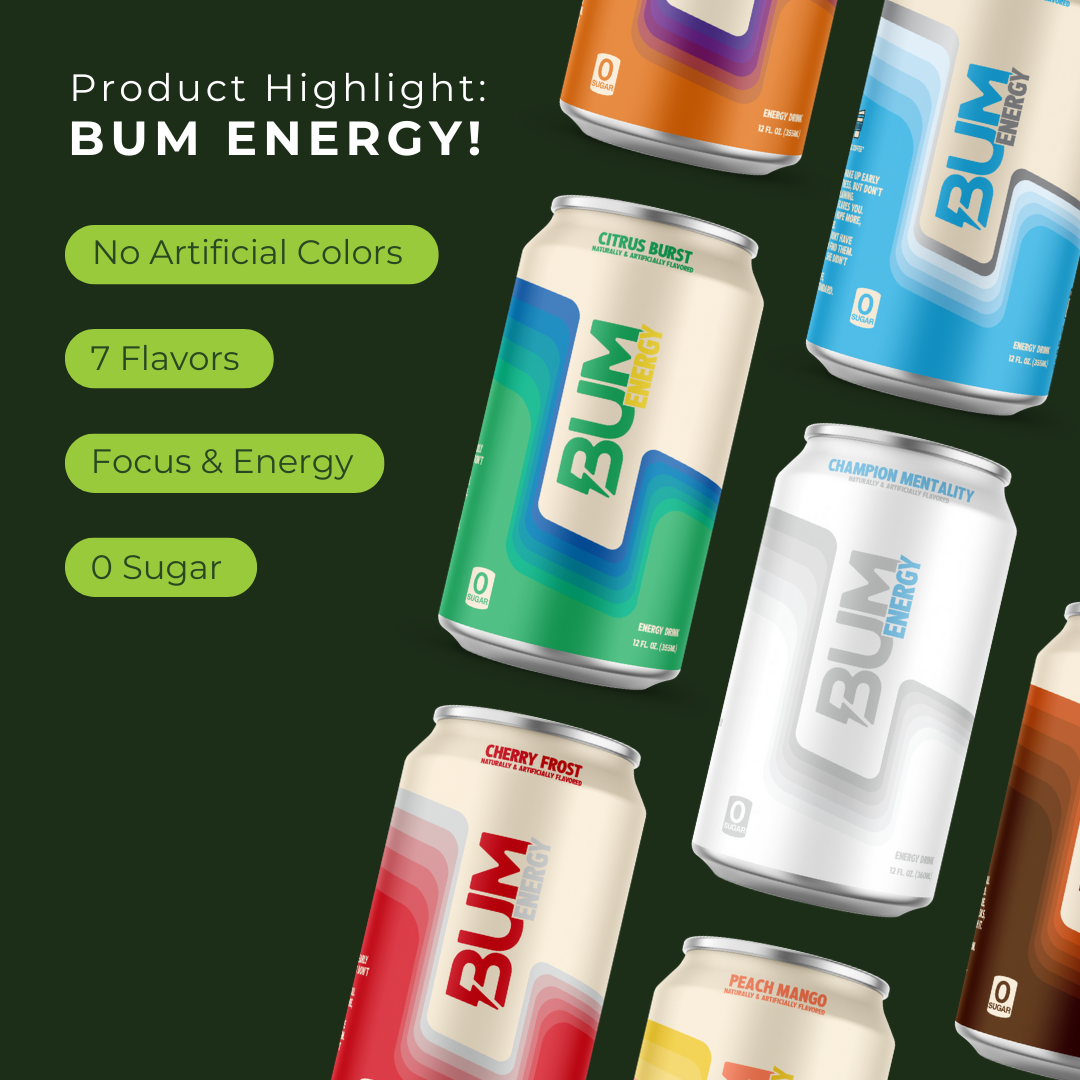 What Is BUM Energy And Why It's Taking Over Healthy Vending Machines